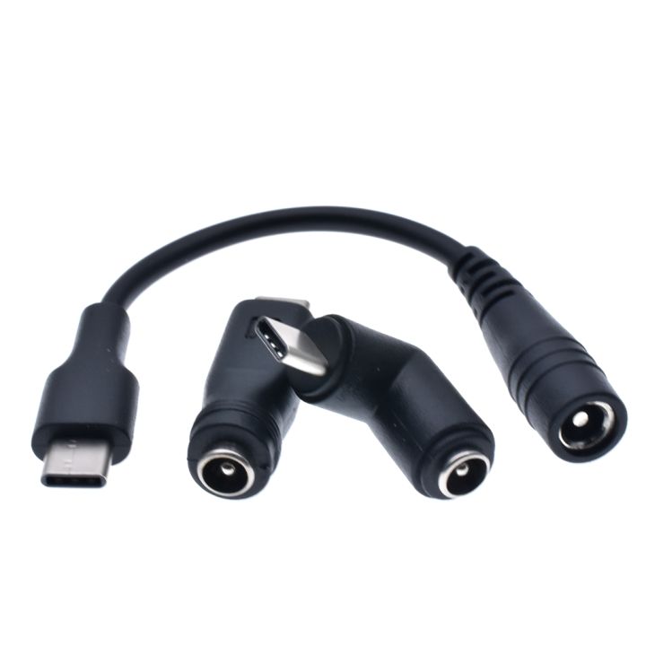 Dc5.5 X 2.1 Mm Female Jack To Type-C Usb 3.1 Male Plug Usb Male Dc ...