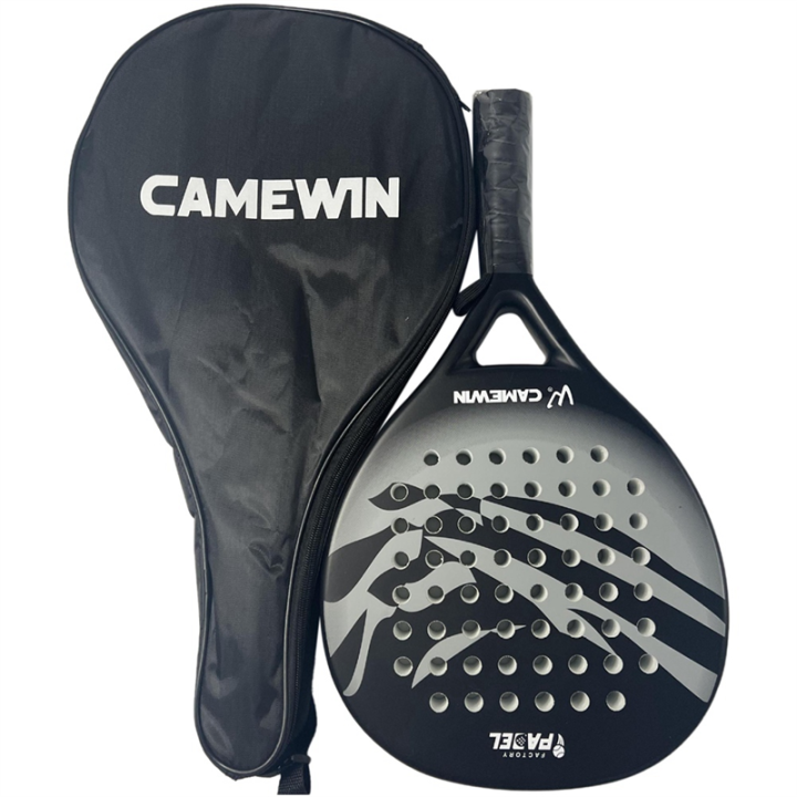 Padel Racket Tennis Paddle Beach Tennis Paddle Carbon Fiber EVA Face ...