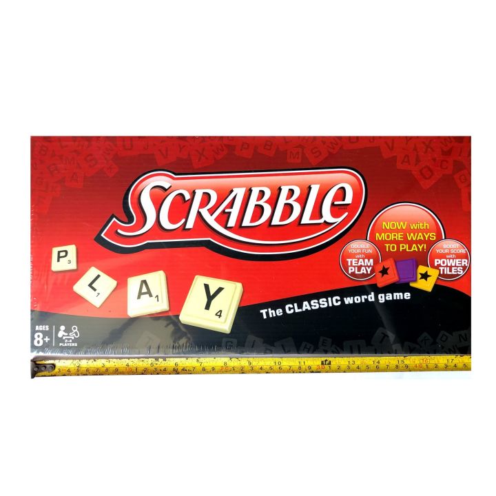 Red Color Scrabble Every World Count Board Game for 2-4 Players- 10 ...