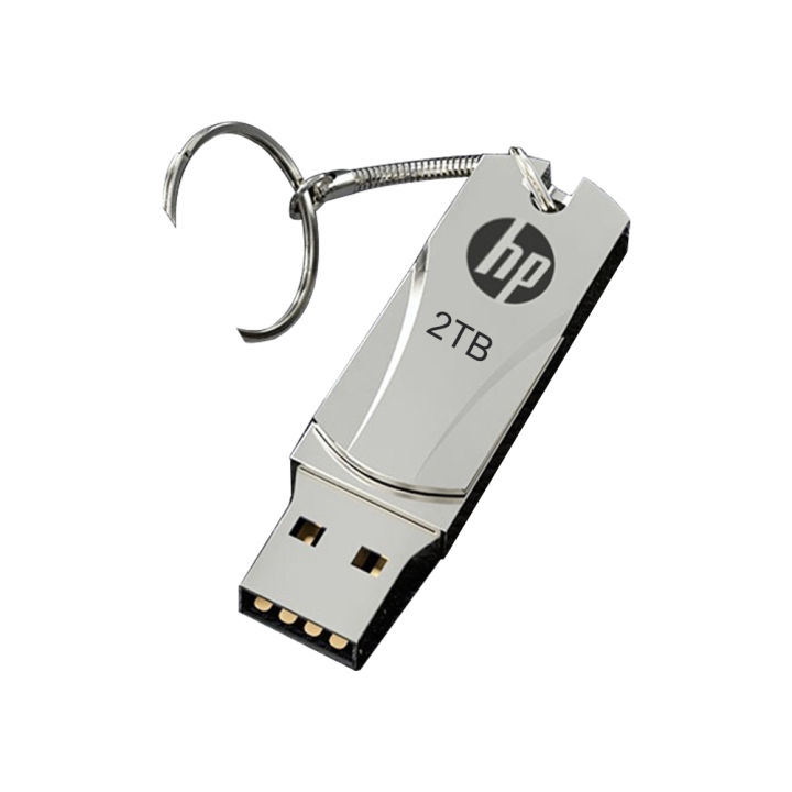【Fast shipped】2TB 1TB USB Flash Drive Hp Metal Waterproof USB2.0 pen ...
