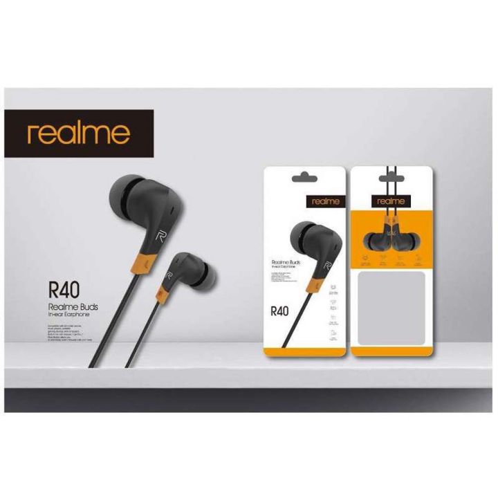 Realme R40 Headset - super bass headset | Daraz.lk