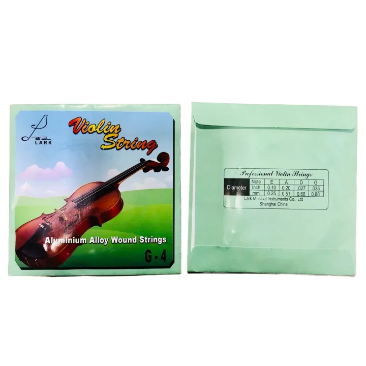 1pc G-4th Lark Violin String Stainless Steel Violin Strings Violin ...