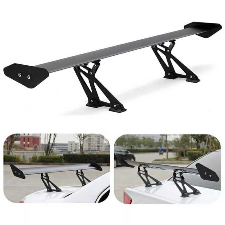 Universal Car Spoiler Rear Wing Rear Trunk Wing Aluminum Racing Sport ...