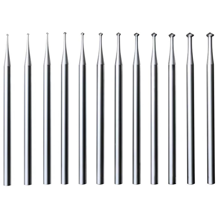 12 Pcs 90º Hart Burr - 3/32Inch Shank 90 Degree Heart Burs Set | Daraz.lk