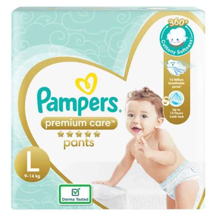 Pampers Diaper Premium Tape Large 18 Pcs | Daraz.lk