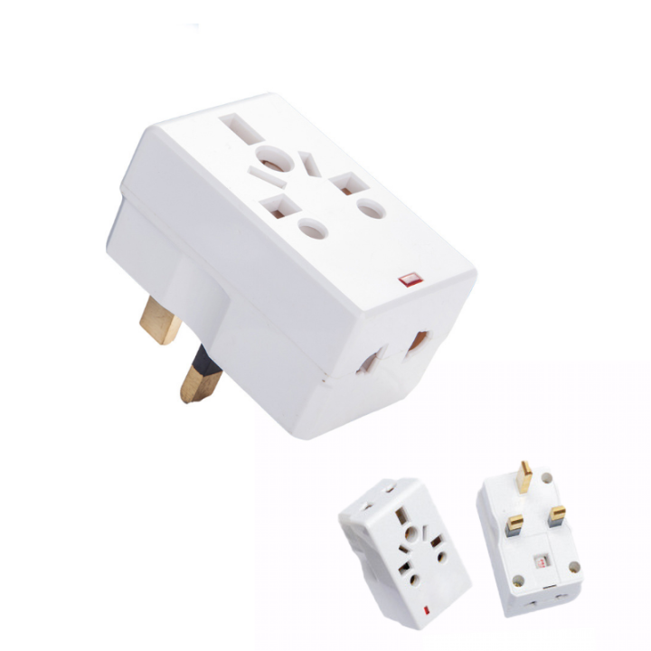 Universal Multi plug Adaptor Round 3 Pin Plug | Daraz.lk