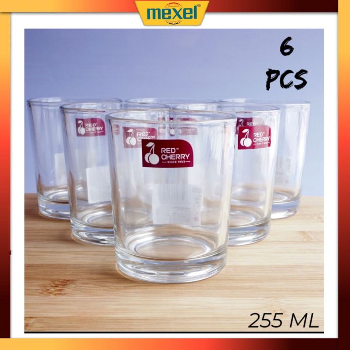 6PCS DRINK GLASS 255ML | Daraz.lk