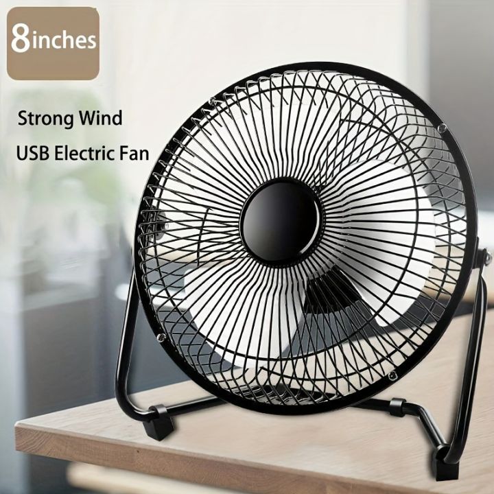 Adjustable angle and 360° provide strong airflow, 4 blades with ...