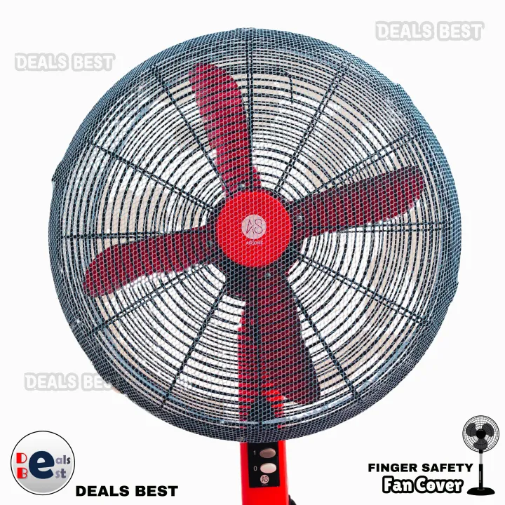 Fan Cover Dust Proof Protection Net Cover Electric Fan Safety Mesh Nets ...