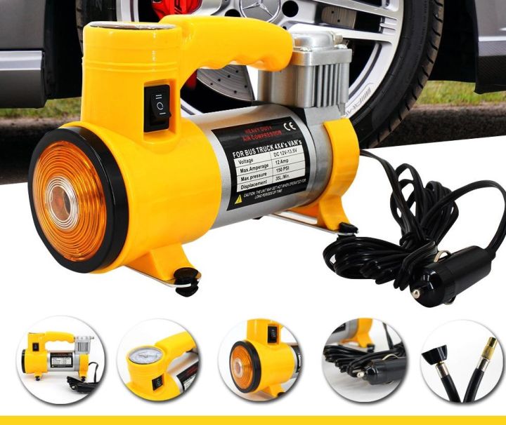 12 V 150Psi Heavy Duty Portable Air Compressor - Multi | Daraz.lk