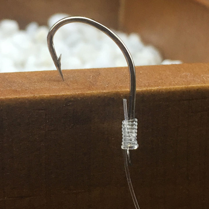 5 Pack/lot String Fishing Hook Tied Transparent Line Tring Hook With ...