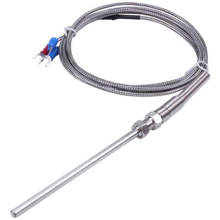【The Timber Loft】Steel Temperature Probe Pt100 RTD Sensor Cable 2M 98 ...