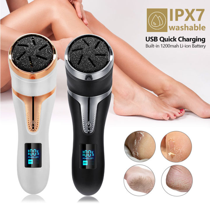 Electric Pedicure Tools Foot Care File Leg Heels Remove Hard Cracked ...