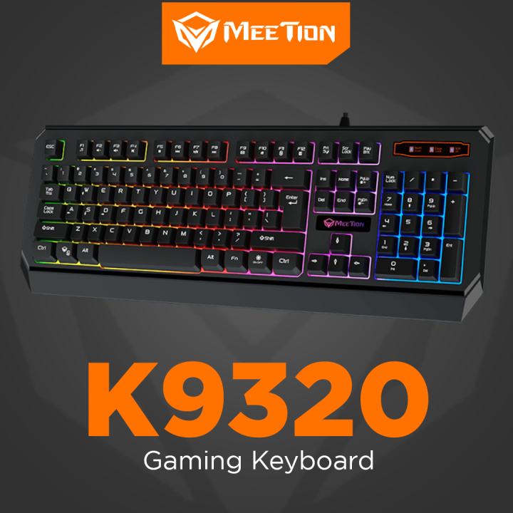 MEETION K9320 - Waterproof Backlit Gaming Keyboard | Daraz.lk