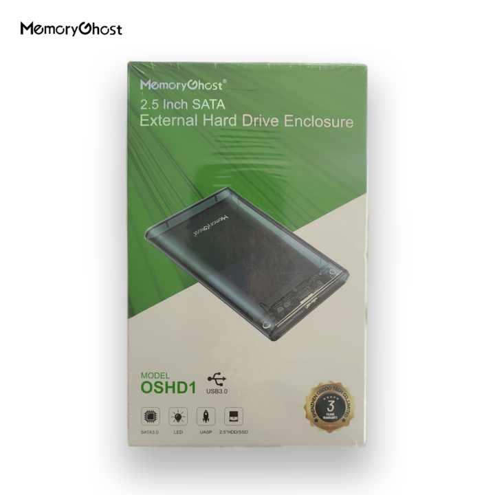 MemoryGhost 2.5 SATA External HDD Enclosure | Daraz.lk