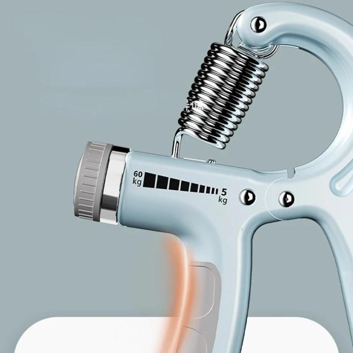 Adjustable R-Type Hand Grip Spring Finger Pinch Wrist Expander Portable ...