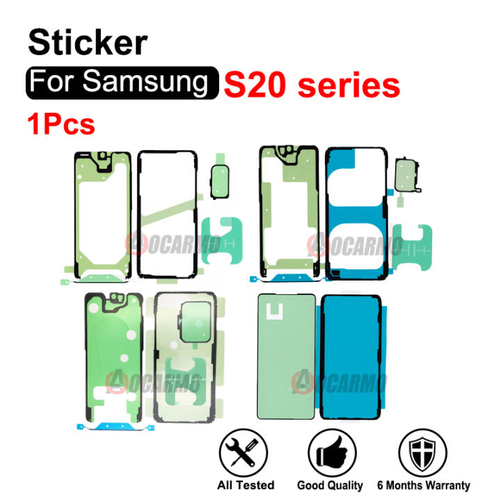 FullsetAdhesive For Samsung Galaxy S20 Plus S20+ S20 Ultra S20FE Front ...