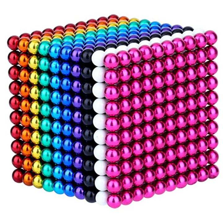 1000pcs Colorful Buck Ball With n Box Defuse Pressure Educational Toys ...