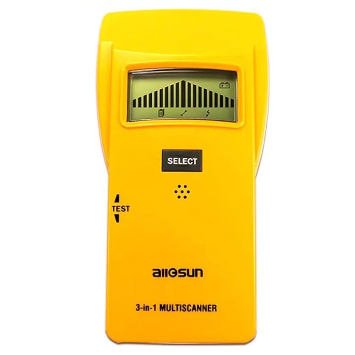 Multi Wall Scanner Meter - 3 in 1 - Stud, Metal, AC Electric Voltage ...