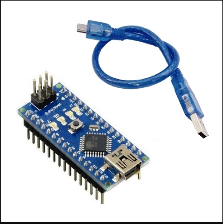 Arduino Nano BOARD + CABLE V3.0 FT232 Chip | Daraz.lk