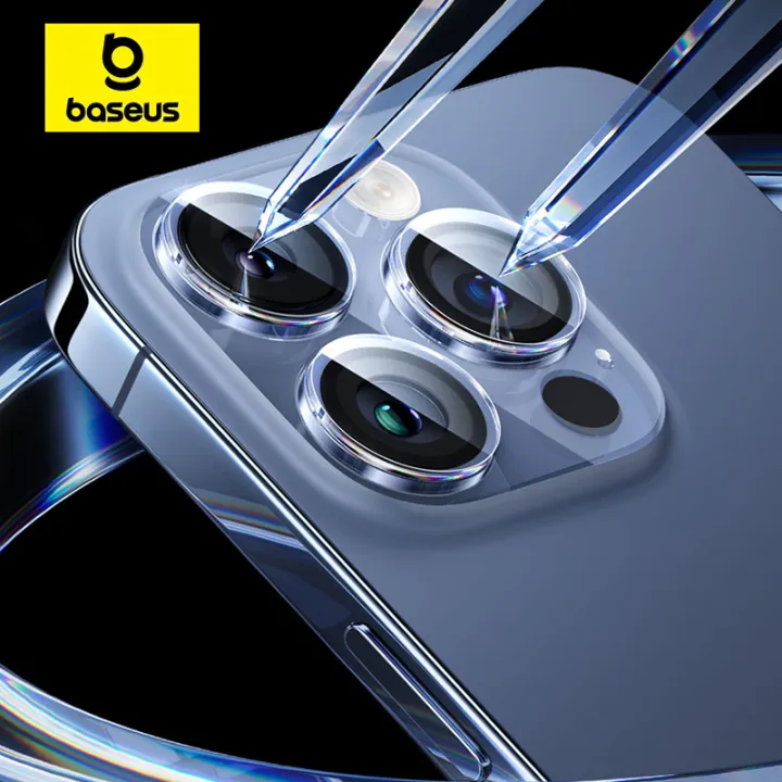 Baseus HD Corning Glass Camera Lens Protector For iPhone 16 Pro Max ...