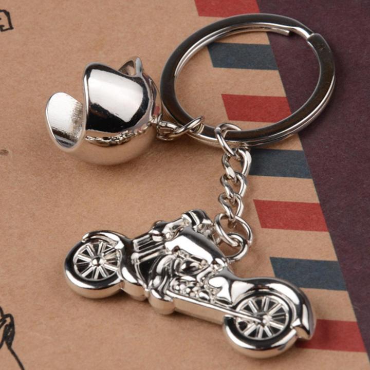 Motor figure key chain metal car key ring key holder gift personalized ...