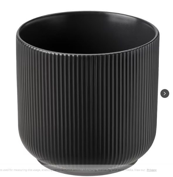 IKEA GRADVIS, Plant pot, in/outdoor black, 12 cm | Daraz.lk