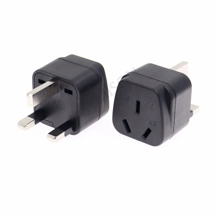 AU 2Pin 3 Pin To UK Plug Adapter Australia To UK Type-G Converter ...