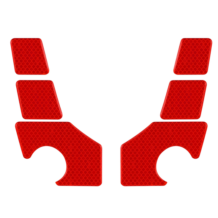 Car Door Warning Reflective Sticker Safety Car Door Opening Warning ...