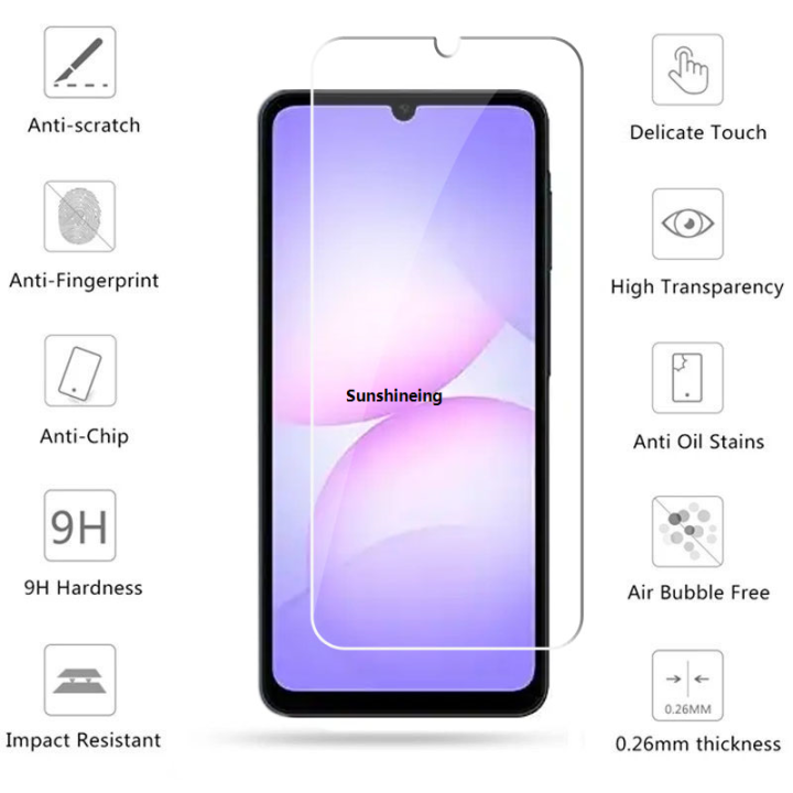 Star A07 Tempered Glass Phone 07 Screen Protector Samsung Galaxy A607 ...