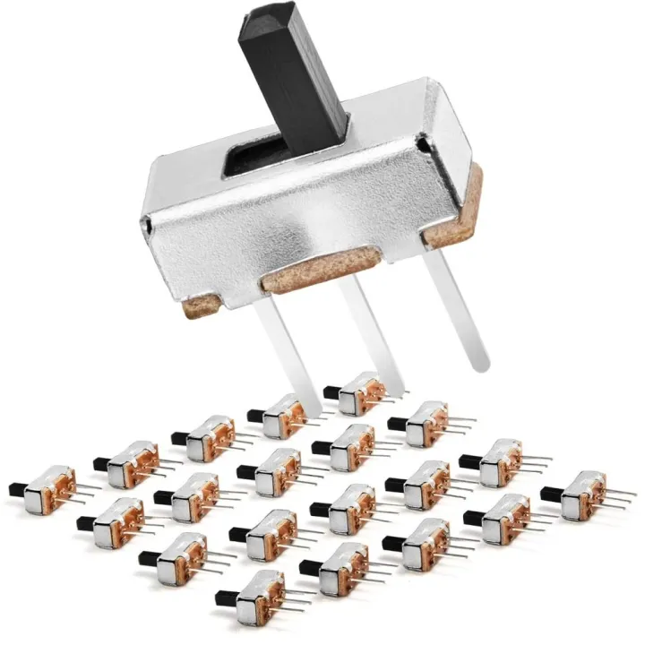 20pcs Miniature SPDT Micro Slide Switch 1P2T 2 Position Toggle Switch ...