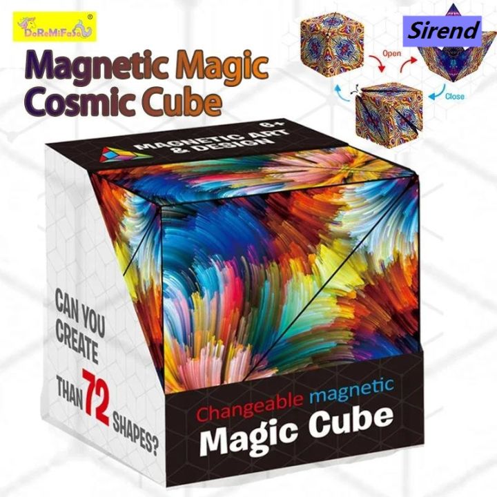 Sirend Magic Infinite Cosmic Cube Shasibo Cubes Magnetic Changeable ...