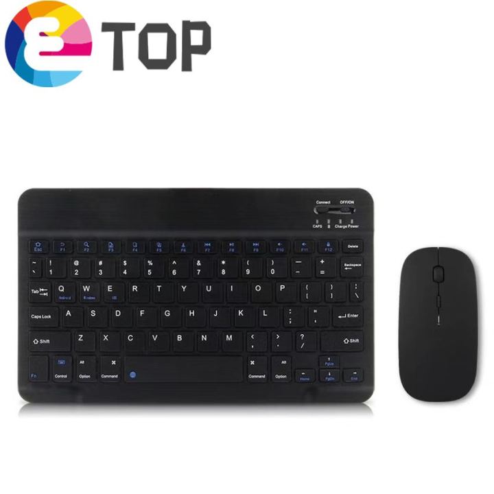 【ETOP】 5 Color 7 Inch Universal Keyboard Dual-mode Mouse Set Easy To ...