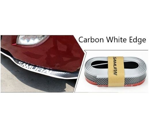 Bumper Lip Samurai / Rubber Bumper Protection Cover Carbon Black White ...