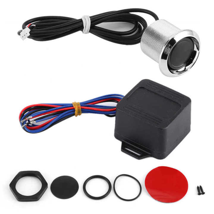 Qiilu Universal Engine Start Button Kit 12V Switch Modification | Daraz.lk