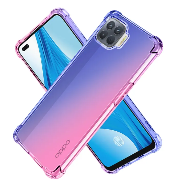Case for OPPO A73 A93 A74 A95 A94 V11 V11S V5 V5 5G Gradient Phone Case ...