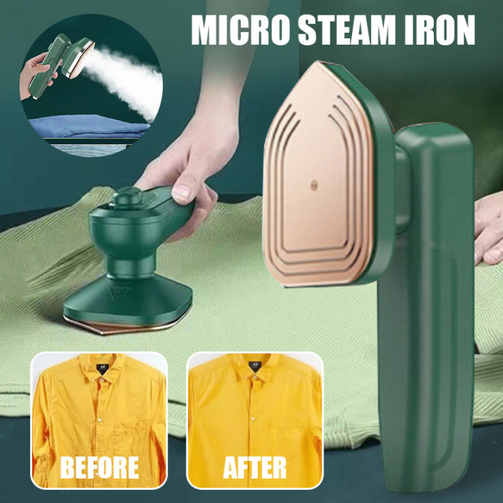 New Pro Micro Steam Iron Mini Portable Handheld Garment Steamer For ...