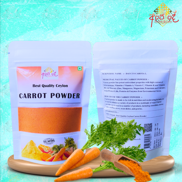 Organic Natural Dehydrated Carrot Powder | Daraz.lk