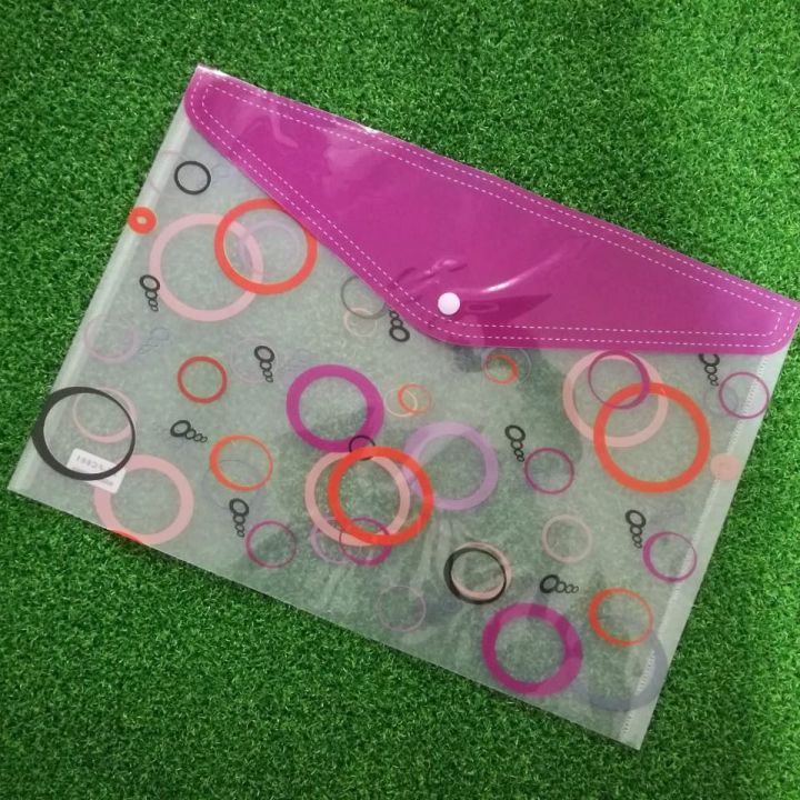 Clear bag High quality color Transparent Plastic Closure Folder ...
