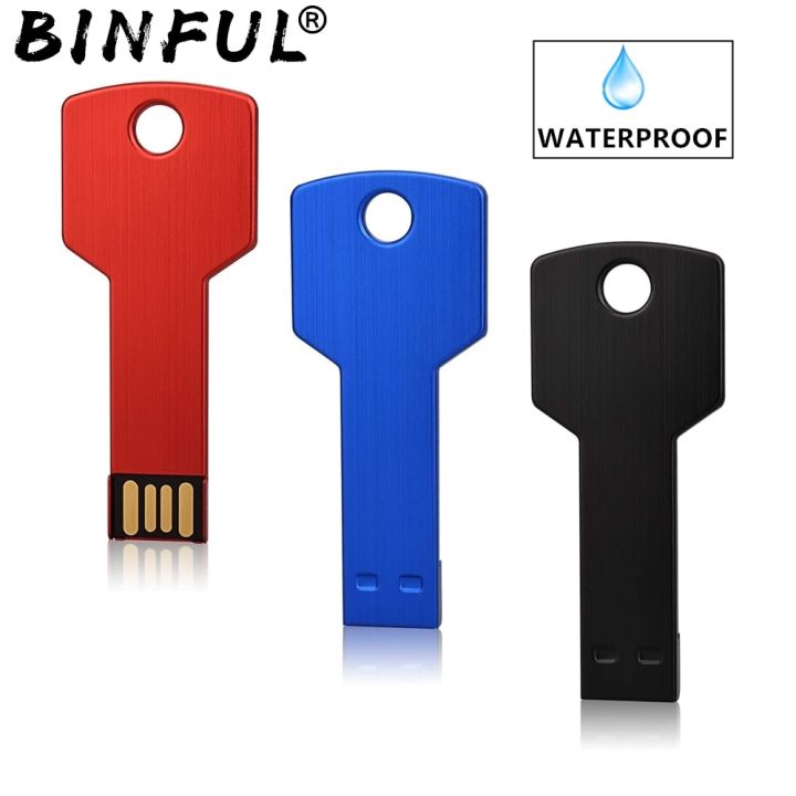 【128MB Red】 BINFUL fast Color key pen drive 128GB flash usb memory 8GB ...