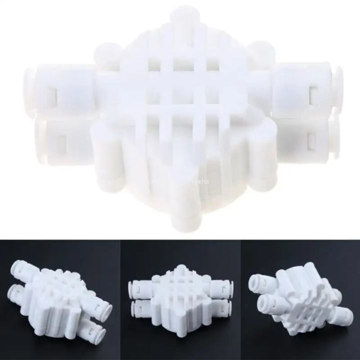 1/4 Inch Tube Automatic Shut Off Valve Push to Quick Connect Fittings ...