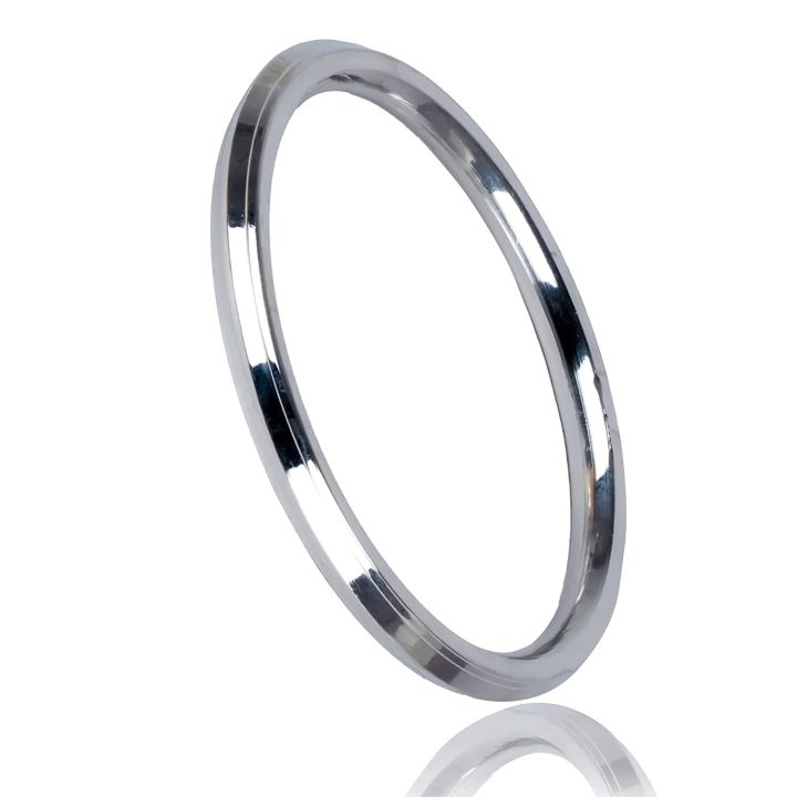 Men's Silver Stainless Steel Bangle | Daraz.lk