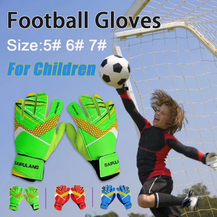 door stopper rubber Children's Goalkeeper Gloves Breathable Football ...