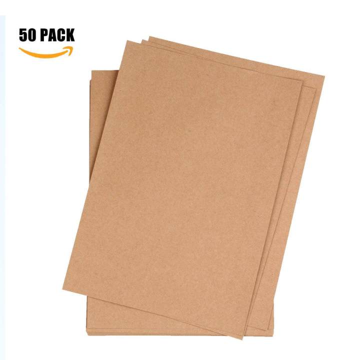 Kraft Paper Pack Of 50 Natural Packing Wrapping Kraft Paper - 8.26x11 ...