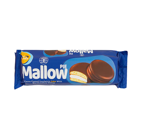 Mallow Pie 184g | Cocoa Coated Sandwich Cake With Marshmallow Filling ...