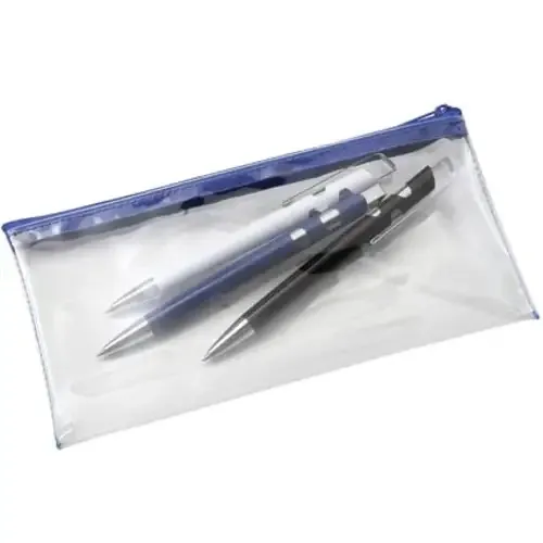 transparent Pencil purse, clear Stationary purse , Clear purse , Exam ...
