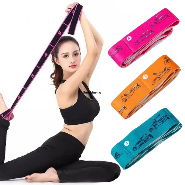 Force band movement chart high elastic tension resistance band dance ...