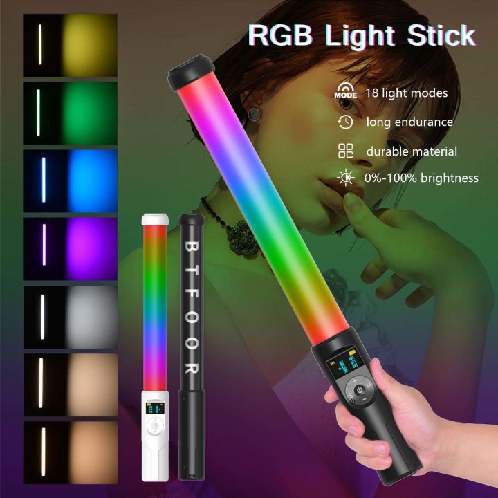 Handheld Rgb Video Led Wand Cri 95 Photography Studio Lamp Photographic ...