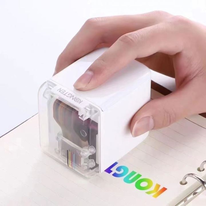 Wireless Inkjet Small Printer Handheld Portable Multi Color Printer ...