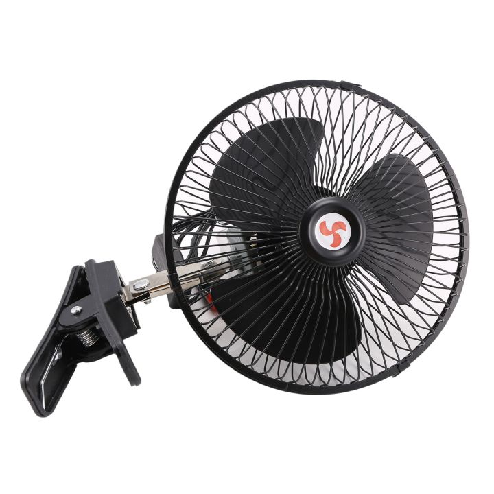 12V Portable Vehicle Auto Electric Car Fan Oscillating Car Cooling Fan ...